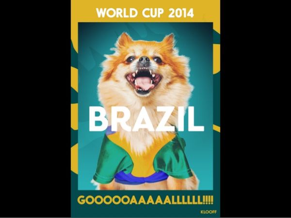 Canine Superfan Posters : World Cup Superfans