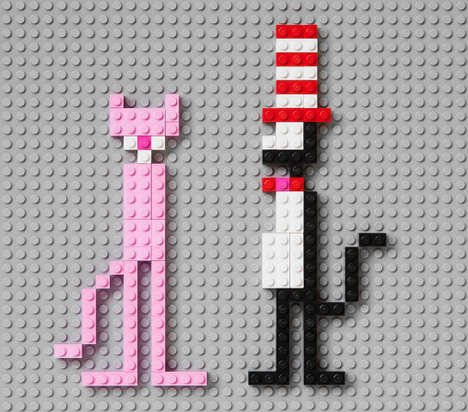 Pop Culture LEGO Cats : cat LEGO series