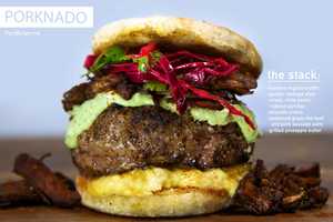 Stacked Meat Burgers : Beef Patty