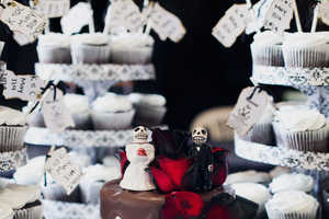 Romantic Macabre Weddings : "addams family wedding"