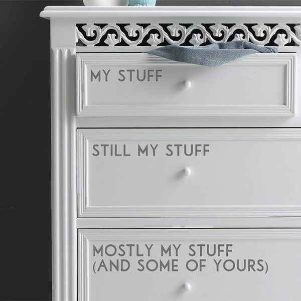 Personalized Drawer Decals : drawer stickers