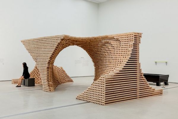 Elemental Wooden Installations : part to whole