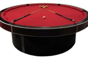 Personalized Round Billiards: Custom Pool Tables
