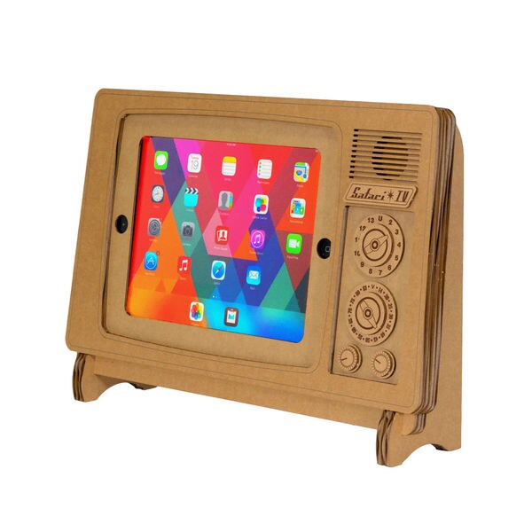 Cardboard Tablet Stands : "unique tablet stand"