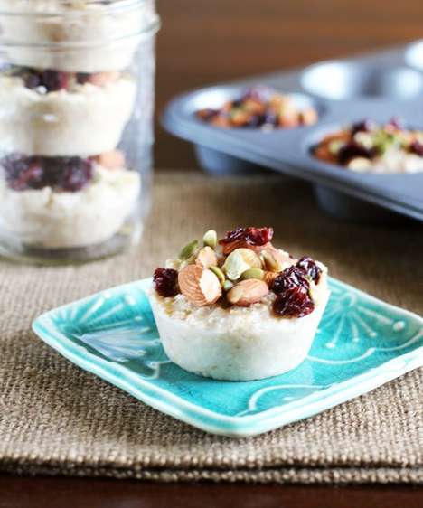 Frozen Oatmeal Cups : "single serving oatmeal"