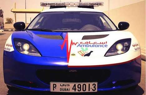 Life-Saving Supercars : Dubai Ambulance