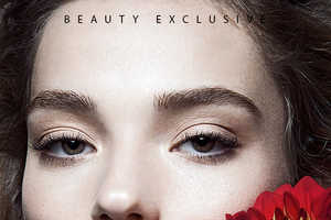 Botanical Beauty Portraits : feminine makeup looks