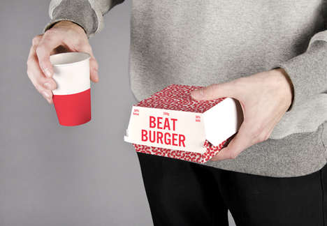 Beet Burger Boxes : "burger box"