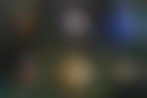 Celestial Glass Baubles : Solar System Ornaments