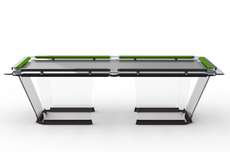 Ornate Games Tables : crystal pool table