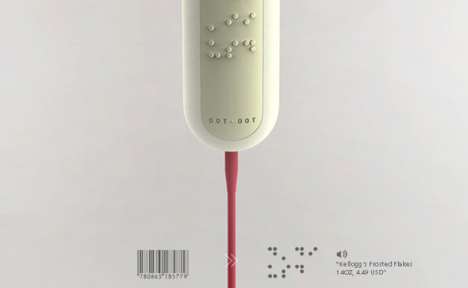 Blind Buying Assistants : Braille Barcode Scanner