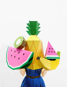 Paper Produce Sets : "diy paper craft"