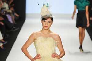 Feather Wedding Dress Knock-Offs: Project Runway Copies Alexander McQueen