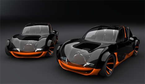 Transparent Supercars: The Gamma Concept Car Hides Nothing