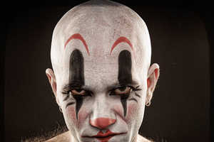 Grotesque Clown Portraits : clownville