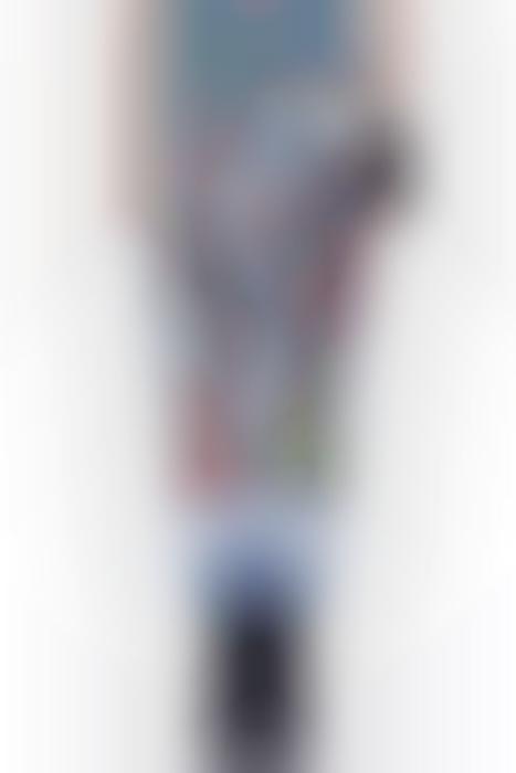 Painted Superhero Jeans : printed denim