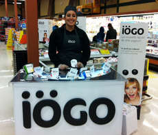 Portable Yogurt Displays : Yogurt Displays