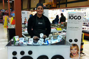 Portable Yogurt Displays : Yogurt Displays