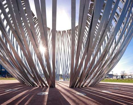 Therapeutic Public Sculptures : Public Art Installation