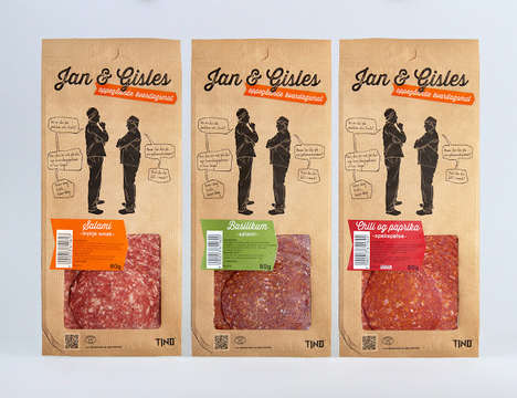Graphical Food Branding : Processed Meat Packaging