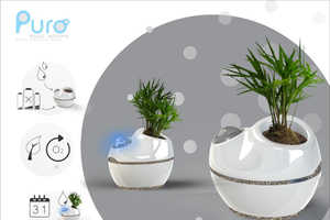 Autonomous Planters : self-watering planter