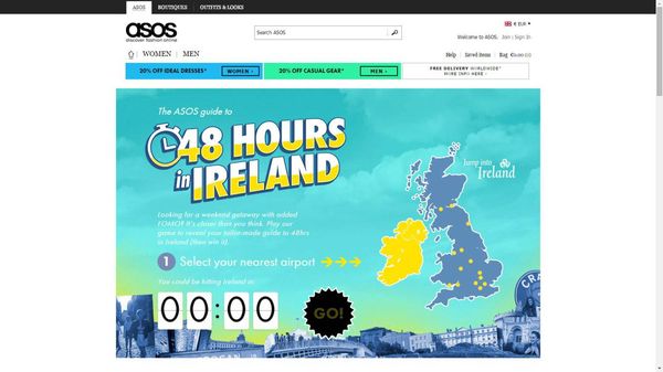 Fashionable Tourism Promotions: ASOS Uses Fashion to Highlight Travel ...