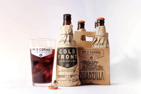 Retro Cold Brew Bottles : Cold Brew Packaging
