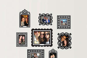 Peel and Stick Picture Frames: Stickr Frames