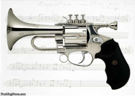 Musical Weapons: From Trombone Revolvers to Grenade Maracas