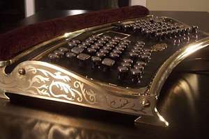 Steampunk Keyboards: Datamancer's Brass Masterpiece