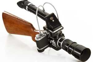 Rifle-Inspired Cameras : Leica Gun