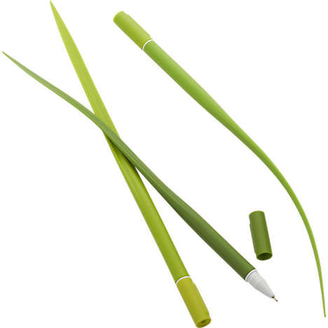 Grass-Inspired Writing Tools : Grass Pen