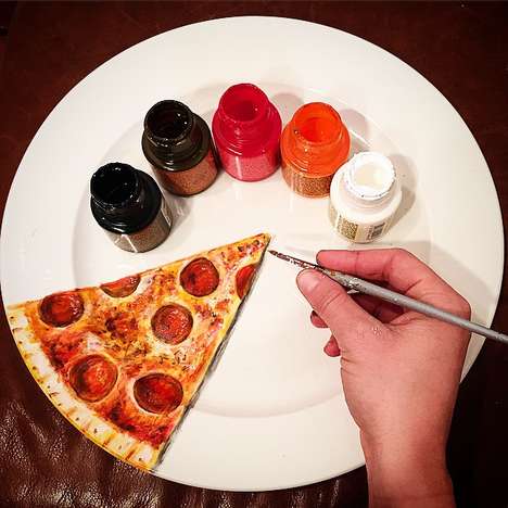 Plate-Based Food Art : Plates as a Canvas