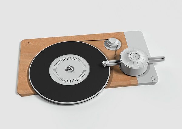 Minimalist Record Players : turntable design