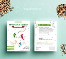 Graphic Bird Seed Branding : Bird Seed
