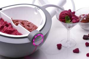 Futuristic Ice Cream Machines : electronic ice cream maker