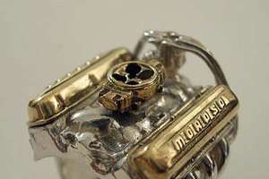 Jewelry for Gearheads: The V8 Hot Rod Engine Ring