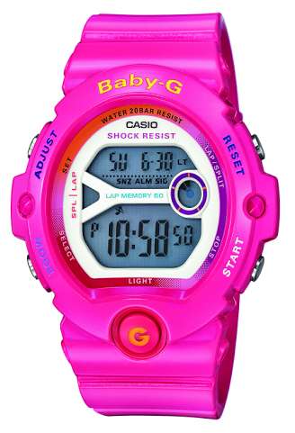 Vibrant Running Watches : baby-g watches
