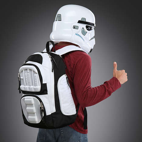 Galactic Soldier Backpacks : stormtrooper backpack