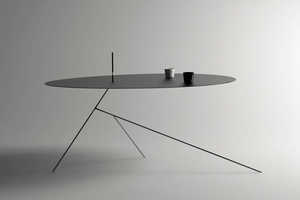 Razor Blade-Thin Tables : thin table