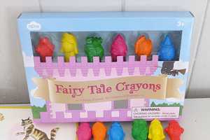 Fantasy Character Crayons : shaped crayons