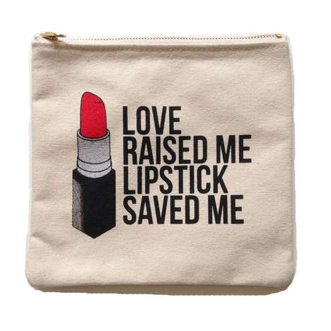 Candid Cosmetic Bags : "funny makeup bag"