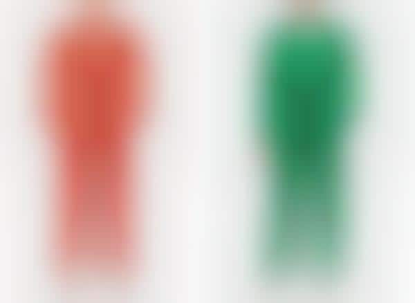 Wrapping Paper-Patterned Suits : Christmas Suits