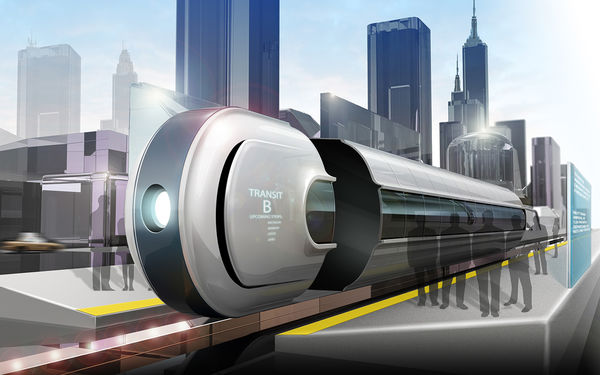 Slick Segmented Trains : Private Carriage