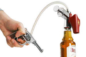 Pistol-Shaped Shot Pourers: Liquor and Guns Combine for Party Pleasure