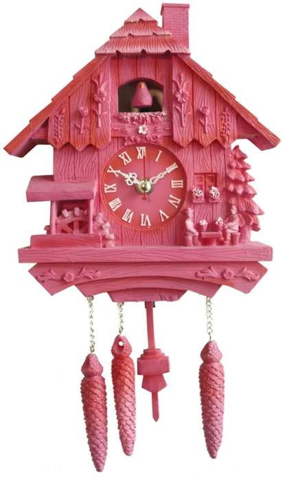 Plastic Kitsch Cuckoo Clocks: Reinterpreting Swiss Wall Ornaments