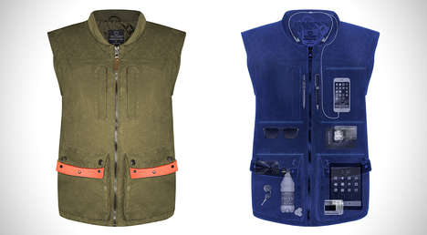 Compartmentalized Activity Vests : sportsman vest