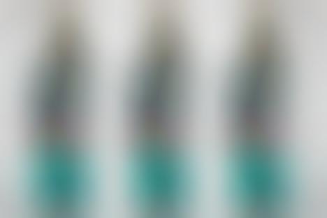 Turquoise-Tinted Gin Bottles : Benham's Dry Gin