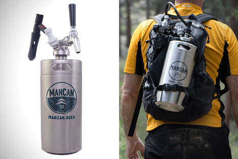 Portable Backpack Kegs : portable backpack