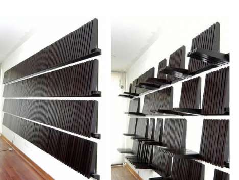 Keyboard Shelves: Foldable Display Art For Book Loving Piano Buffs